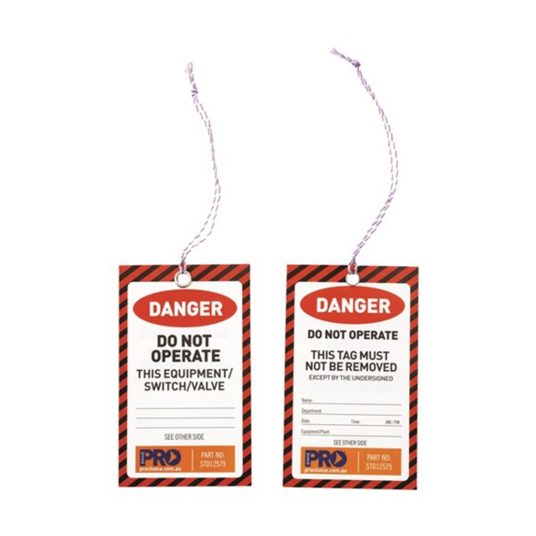 Safety Tag - Danger (125mm X 75mm)