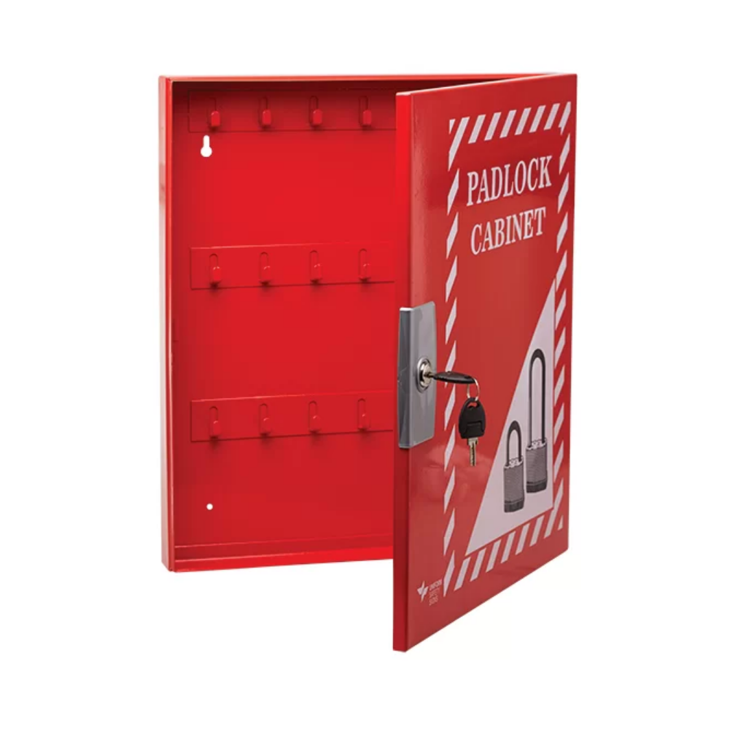 Lockable Padlock Cabinet (up to 42 Locks)